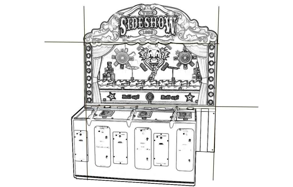 3 Payer sideshow - Pan Amusements